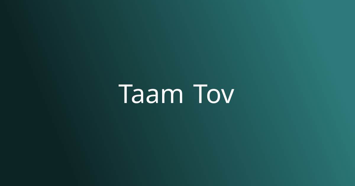 Order Authentic Chinese Online | Taam Tov - Pickup or Delivery Available